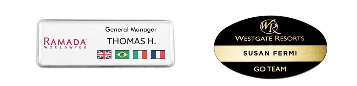Imprint Plus Hotel Name Badges Hotel Name Badge Solutions Hotel 